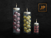 Second Life Marketplace - 14. [IK] Fresh Fruit Table - Fruit Candles ...